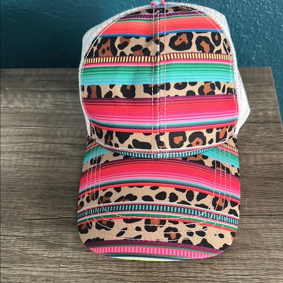Accessories | Colorful Leopard Printserape Ball Cap | Poshmark